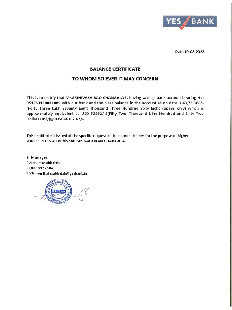 Bank Statement | PDF