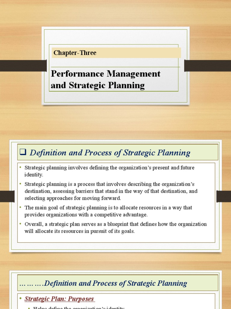 L3-Performance Management and Strategic Planning | PDF | Strategic ... L3-Performance Management and Strategic Planning | PDF | Strategic ...