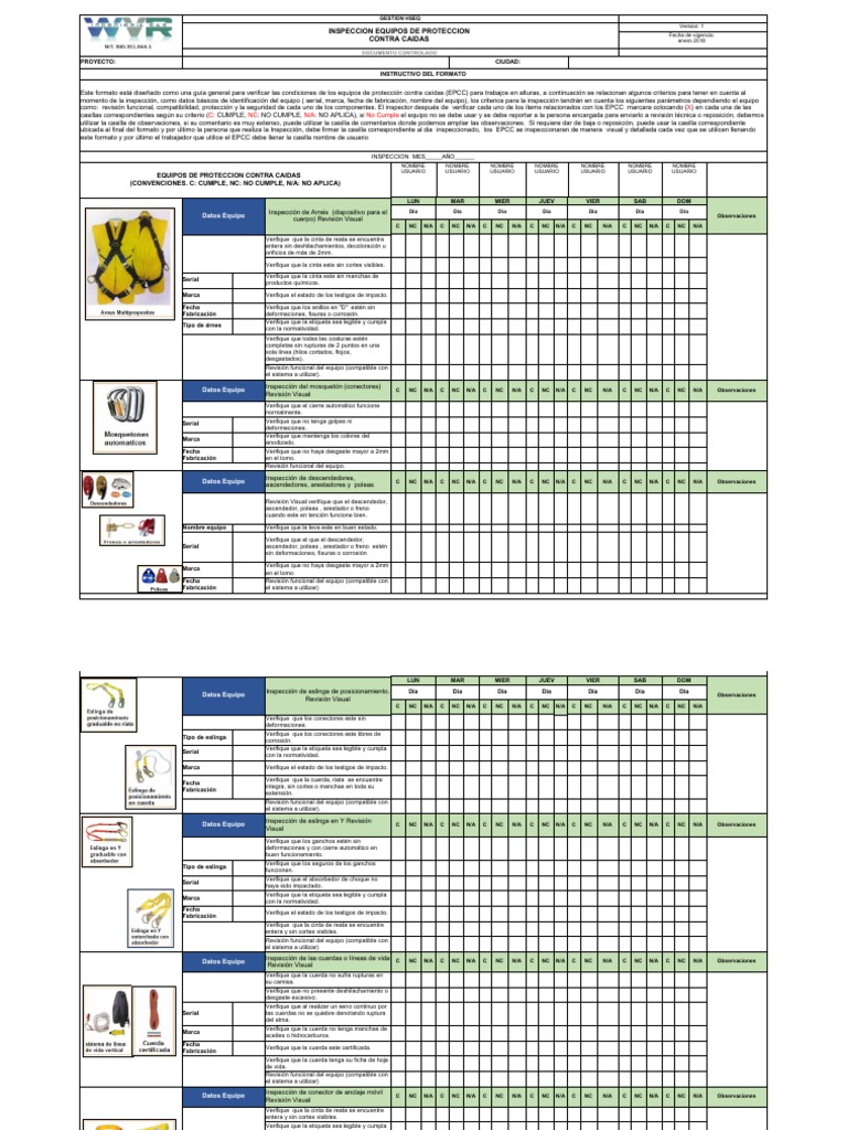 Inspeccion Epcc | PDF