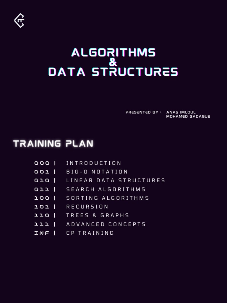 Algorithms And Data Structures 1 Pdf