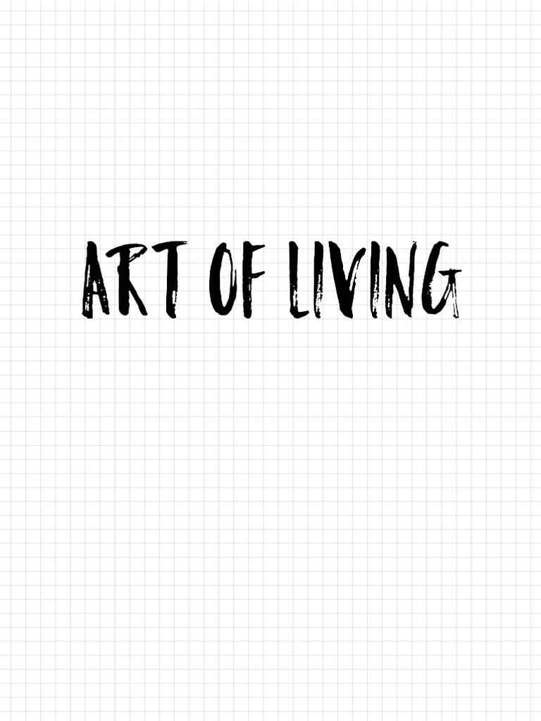 Art of Living | PDF