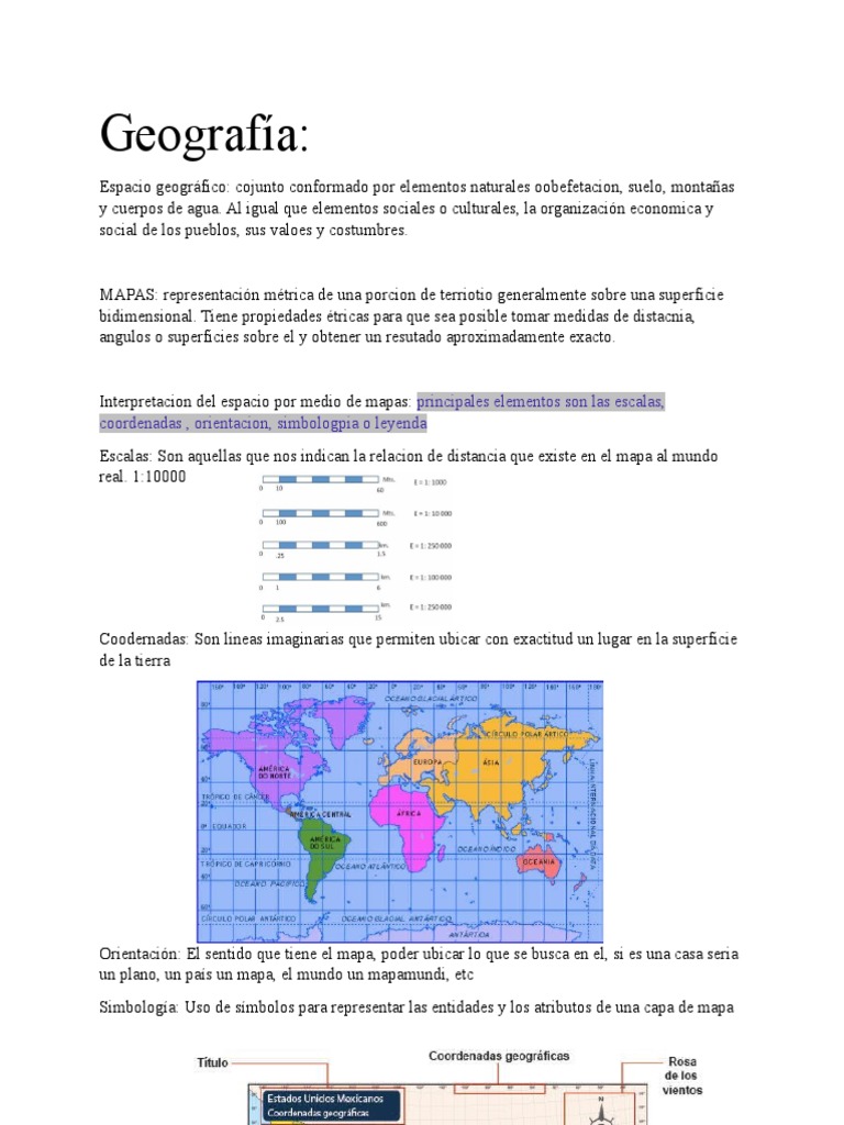 Guía Estudio Geografia e Historia | Descargar gratis PDF | Producto Interno Bruto | Mapa