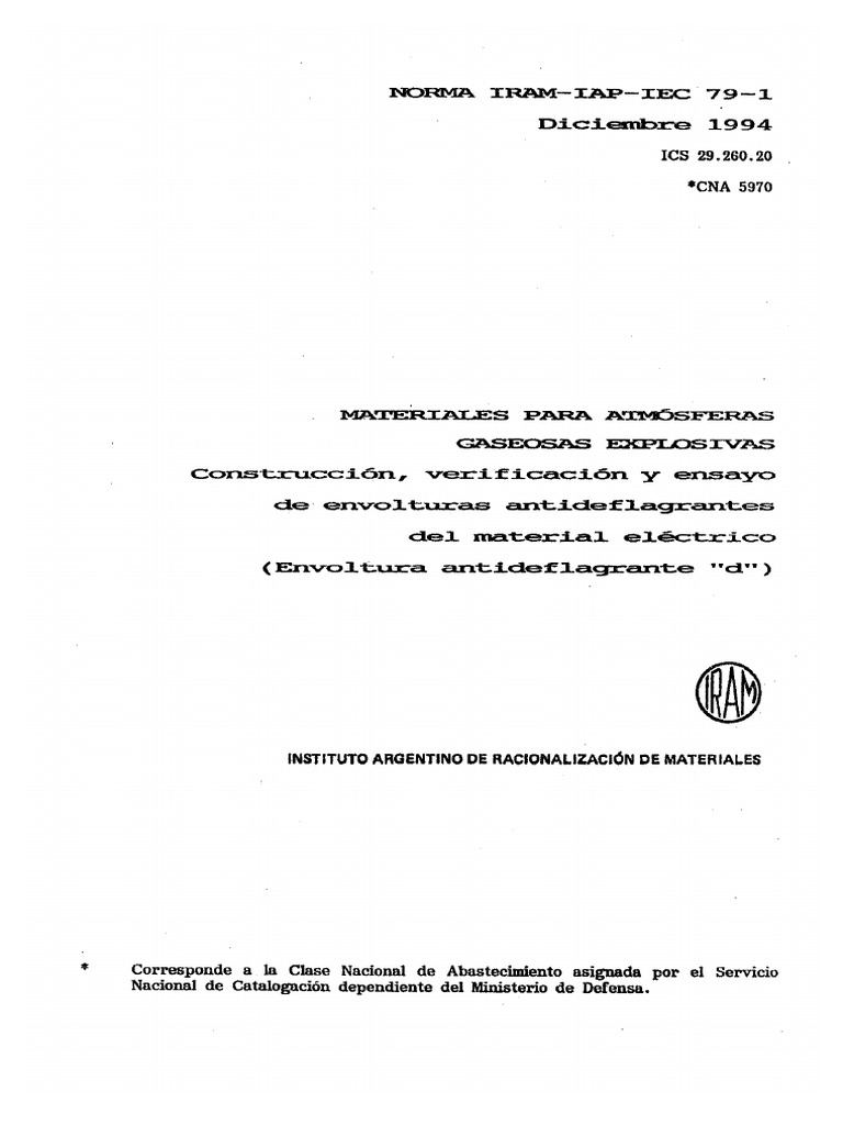 Iram-Iapg-Iec 79-1 | PDF