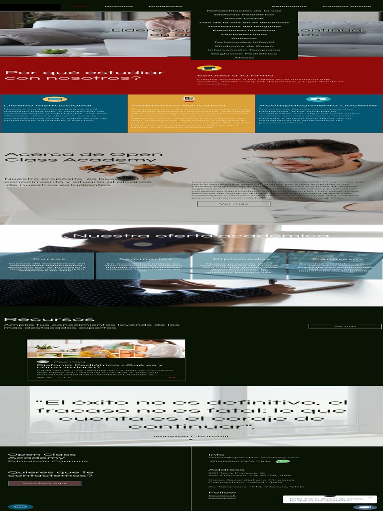 Home Open Class Academy | PDF