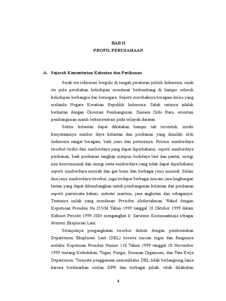 Bab II Laporan PKL | PDF