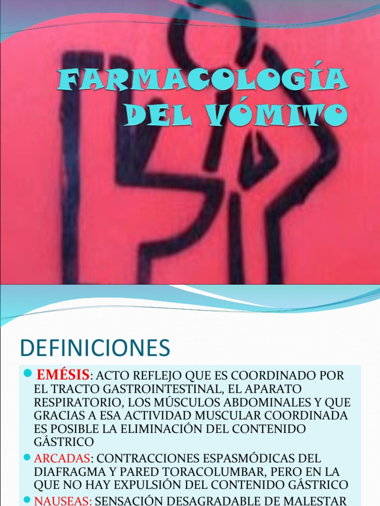 Farmacología Del Vómito | PDF