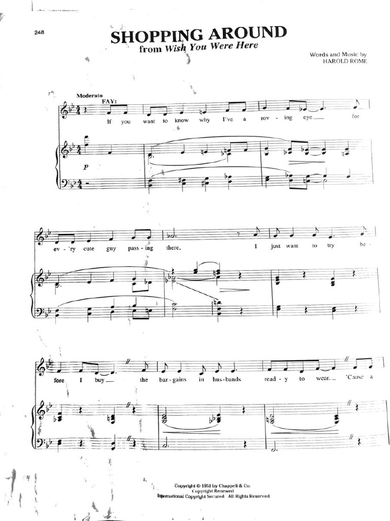 Shoppin' Around | PDF