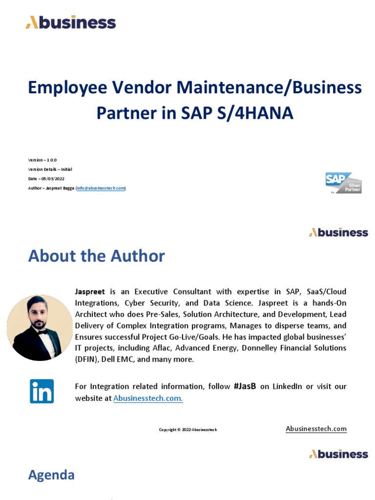 Employee Vendor Maintenance Business | PDF | Computing | Information Technology