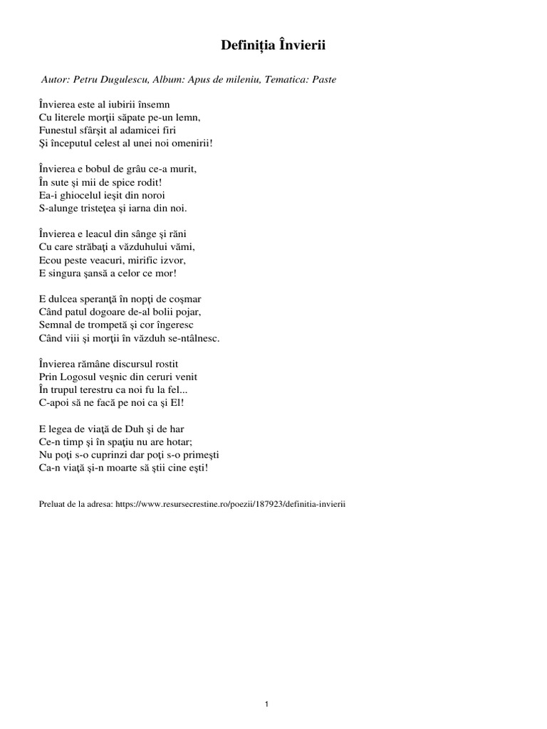 Definitia Invierii | PDF