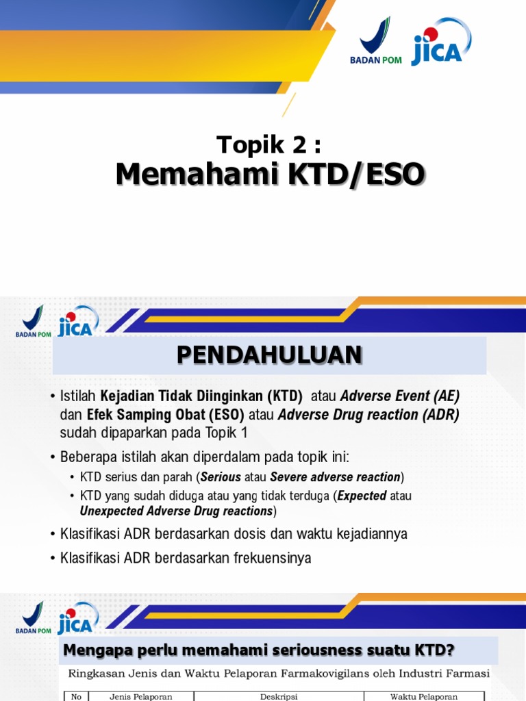 Materi Memahami KTD ESO | PDF
