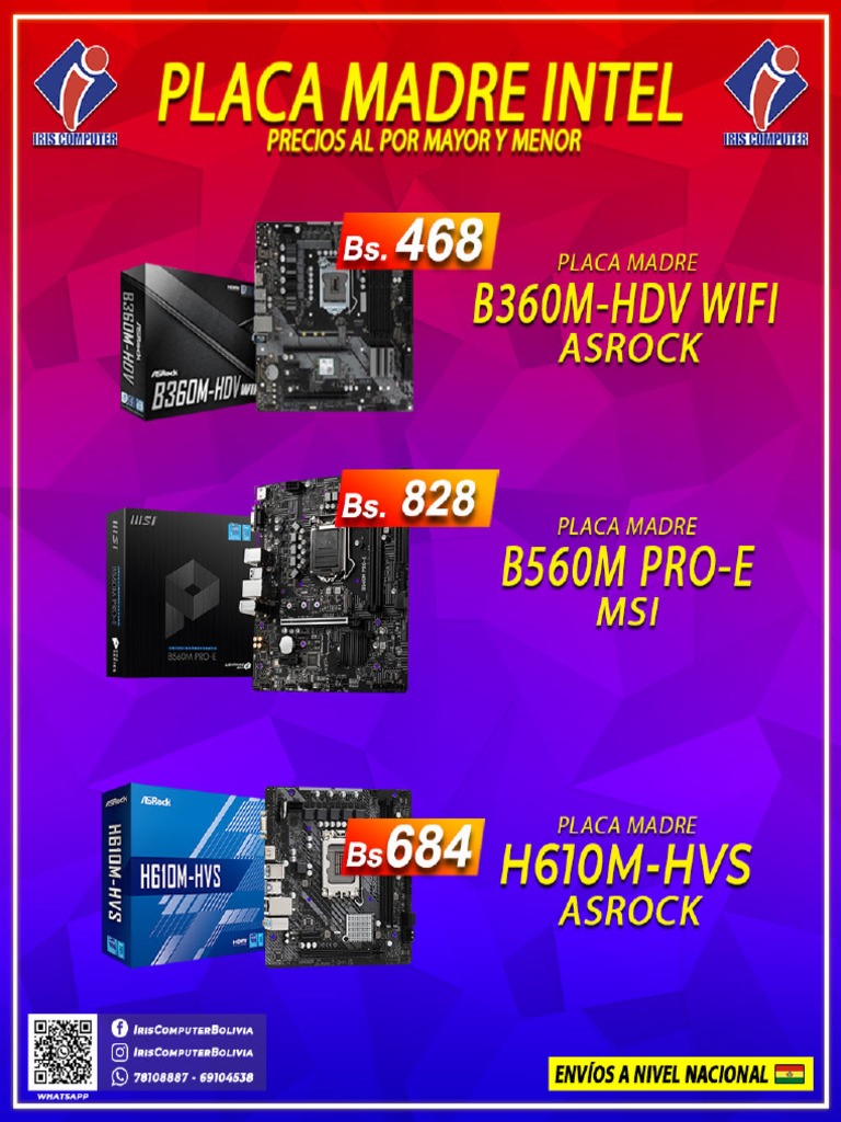 Placa Madre - Iris Computer - 03-07-23 | PDF