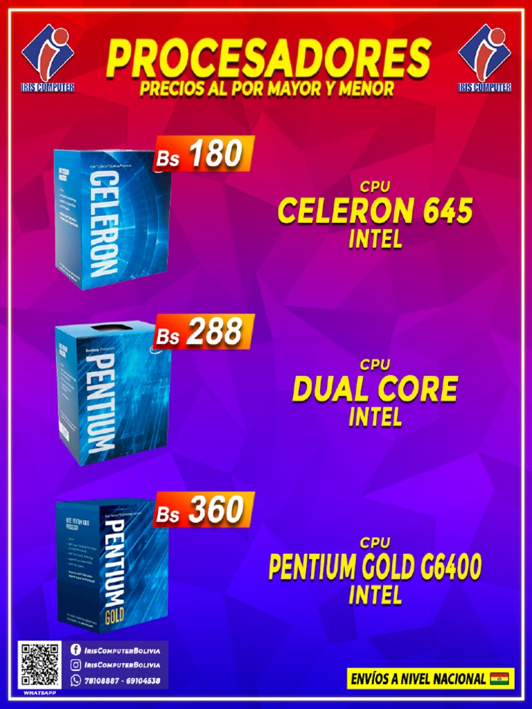 Procesadores - Iris Computer - 30-06-23 | PDF