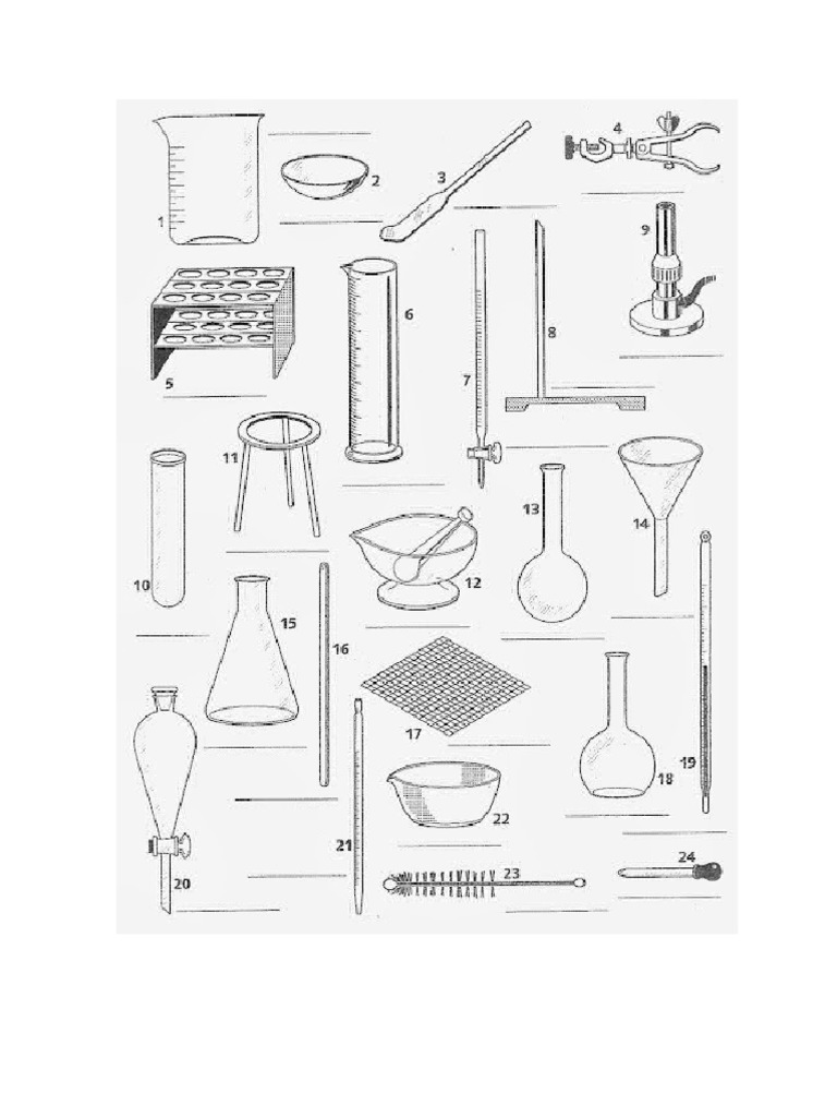 Materiales de Laboratorio | PDF