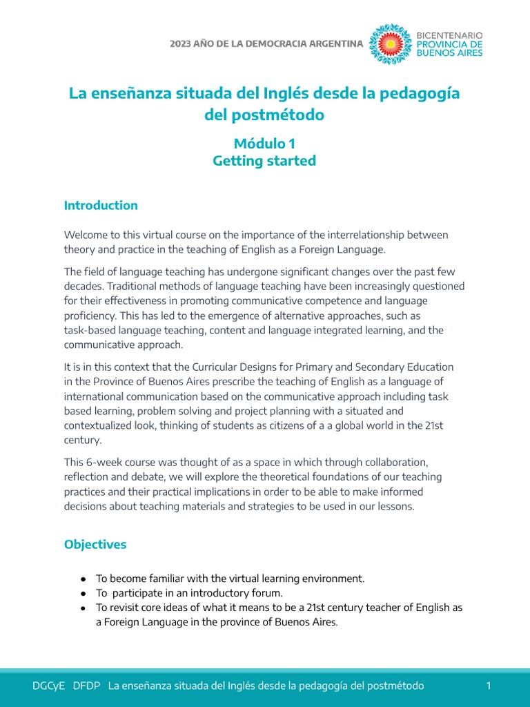 Module 1 | PDF | Pedagogy | Learning