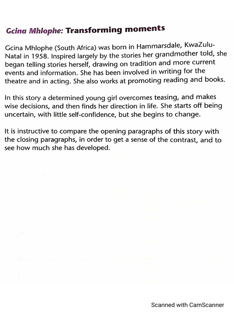 Transforming Moments | PDF