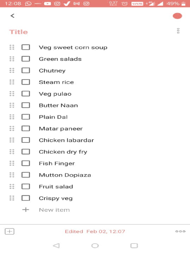 Indian Recipe Pdf