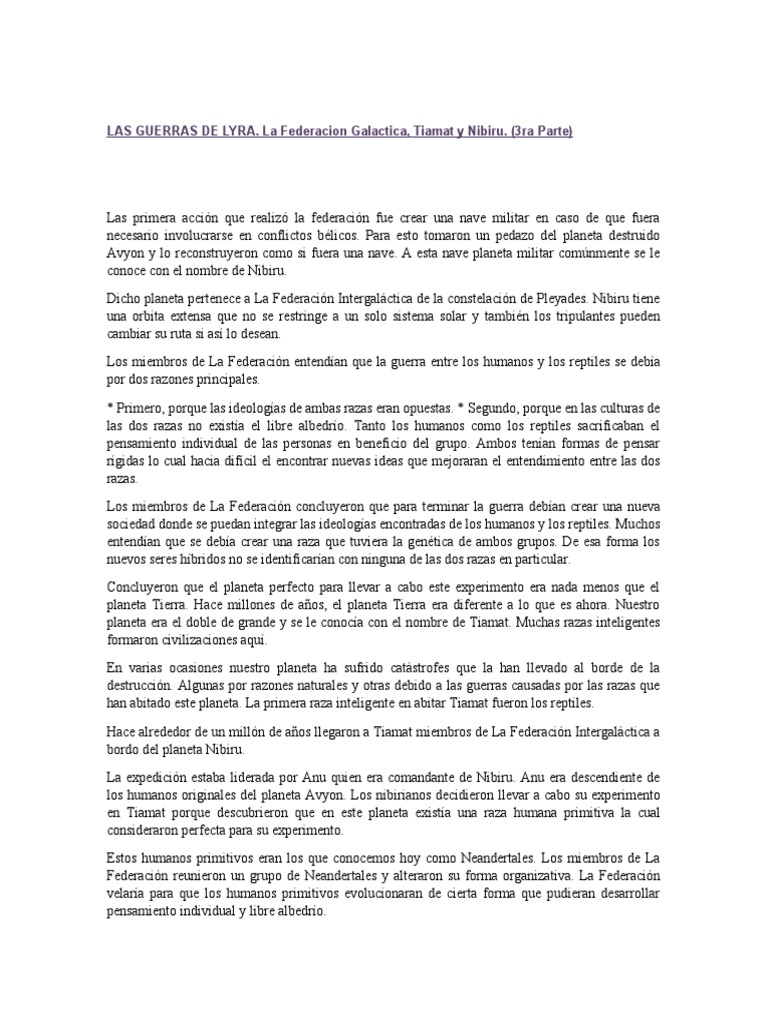 Las Guerras de Lyra | PDF