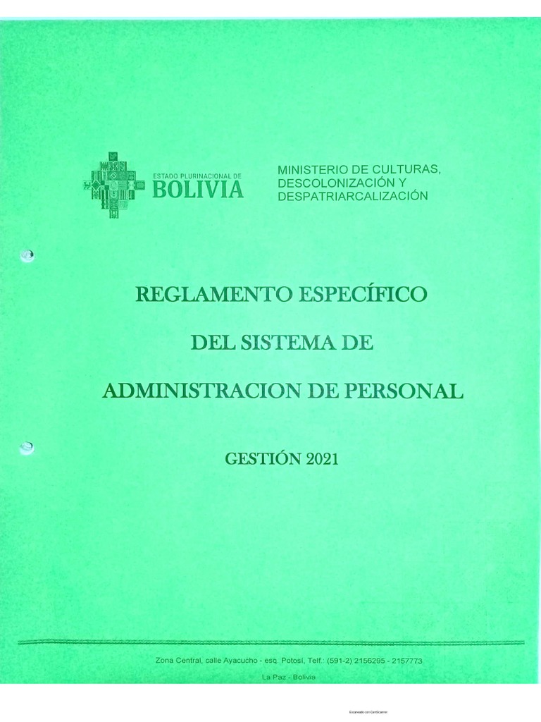 Reglamento Resap | PDF