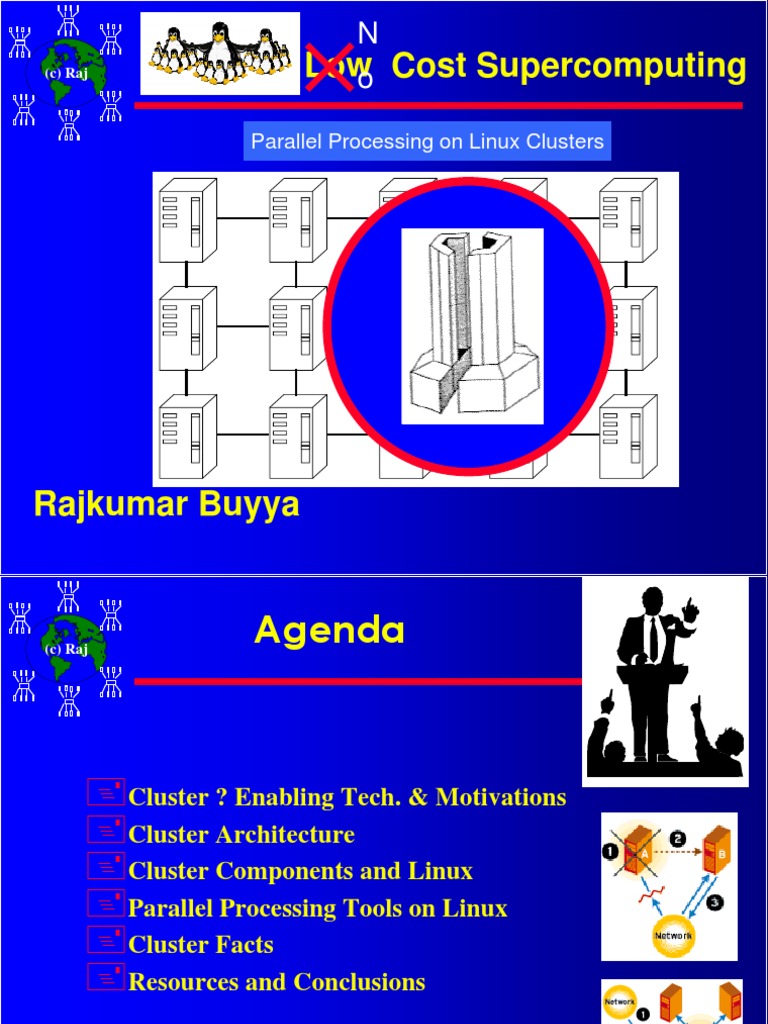 Low Cost Supercomputing: Parallel Processing On Linux Clusters | PDF | Computer Cluster ...