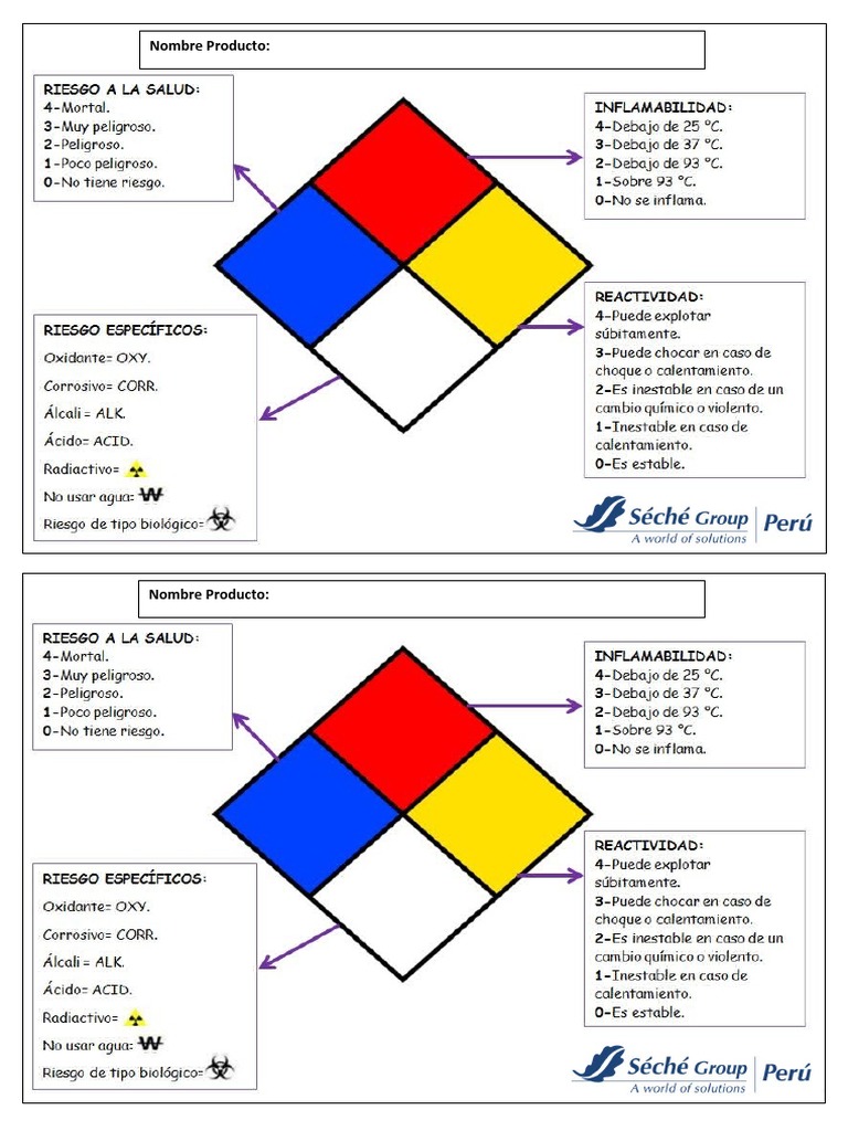 Rombos NFPA x 2 Und (4) | PDF