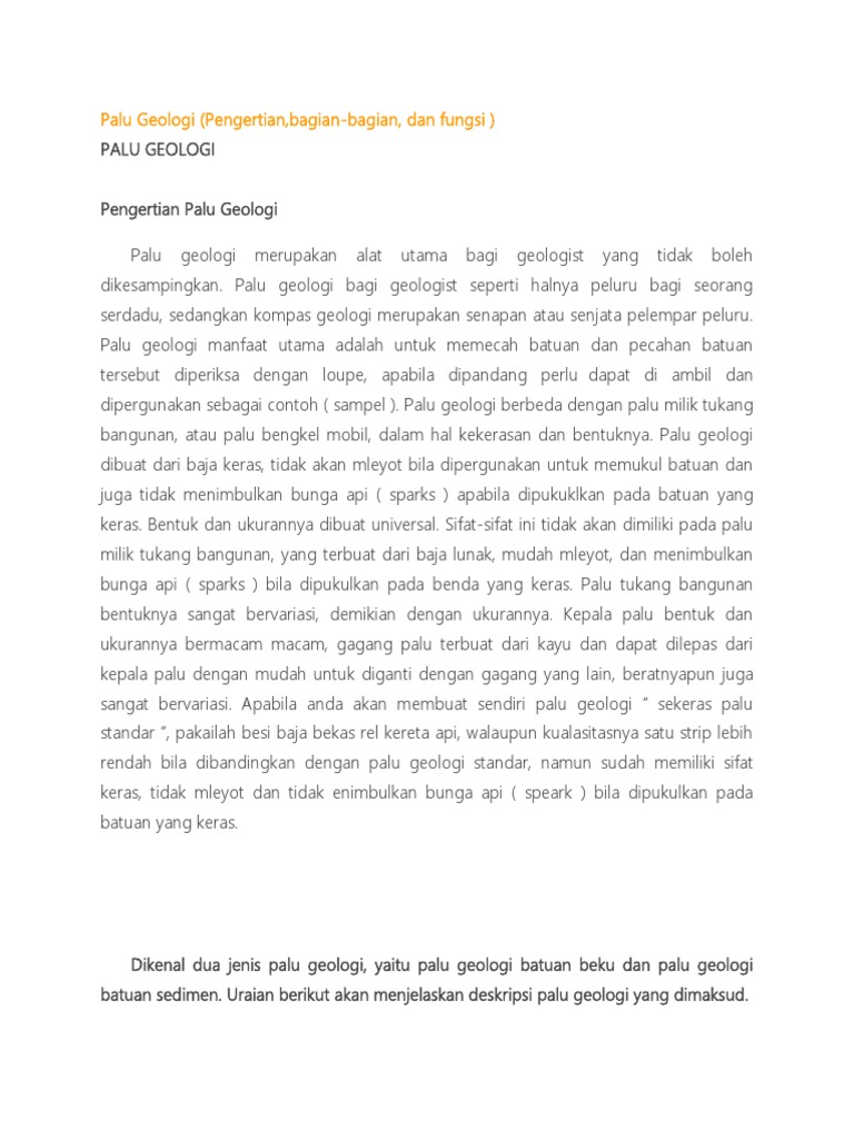 Palu Geoologidocx PDF Free | PDF