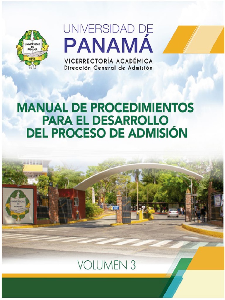 Manual de Procedimiento 2022 para La Web | PDF | Panamá | Universidad