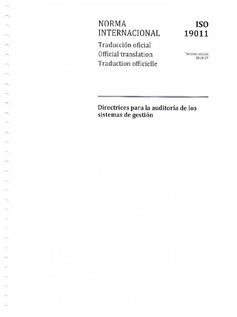 Iso 19011 - 2018 | PDF