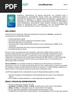 Mecanismo y usos de levofloxacino | PDF | Farmacocinética | Infección ...