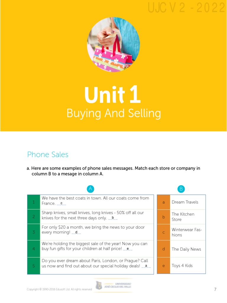 Basic 2 Workbook Unit 1 | PDF