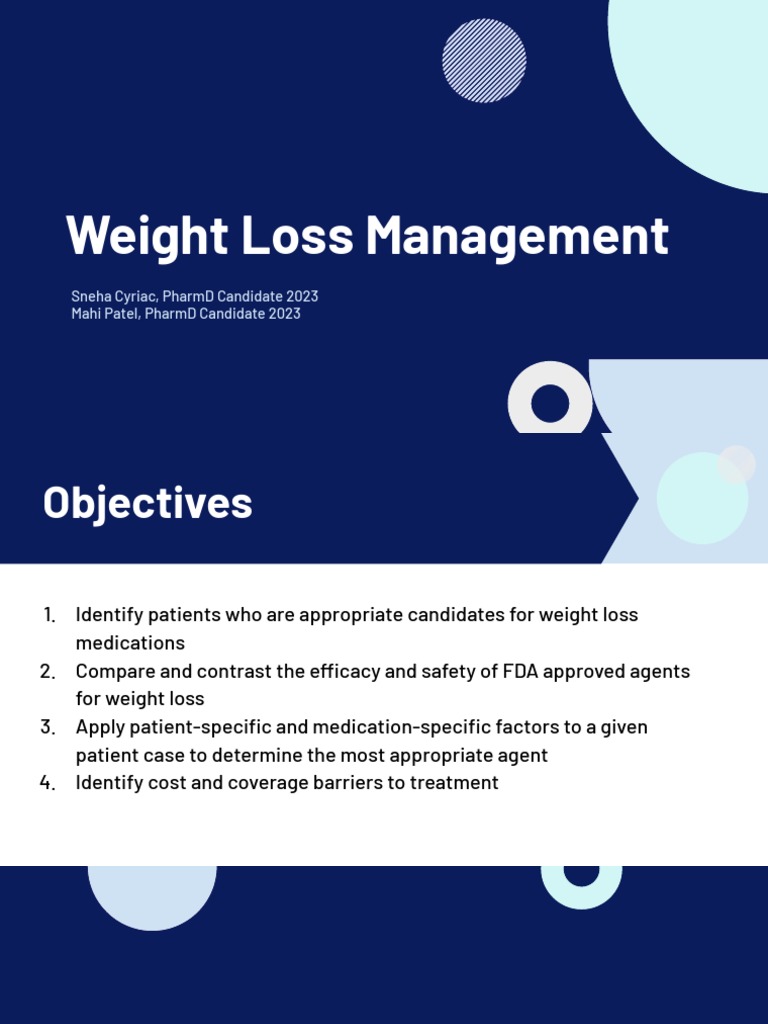 Final Draft Weight Loss Management | PDF