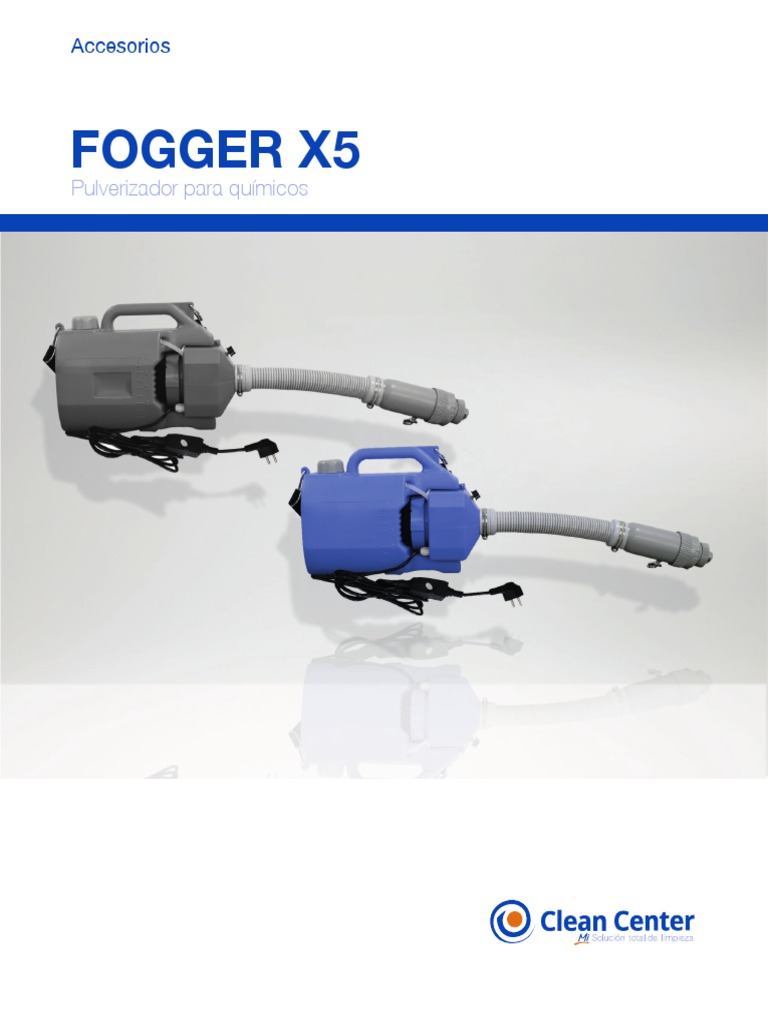 Pulverizador Fogger X5: Eficiencia y Cobertura | PDF