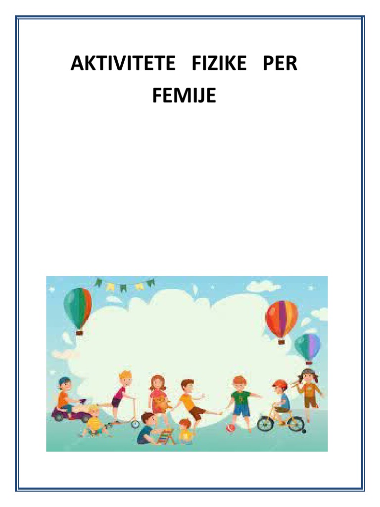 Sporti Dhe Femijet | PDF