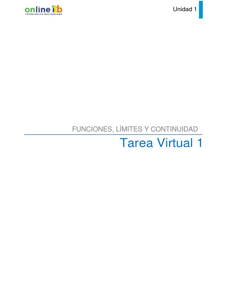 Tarea Virtual 1 | PDF