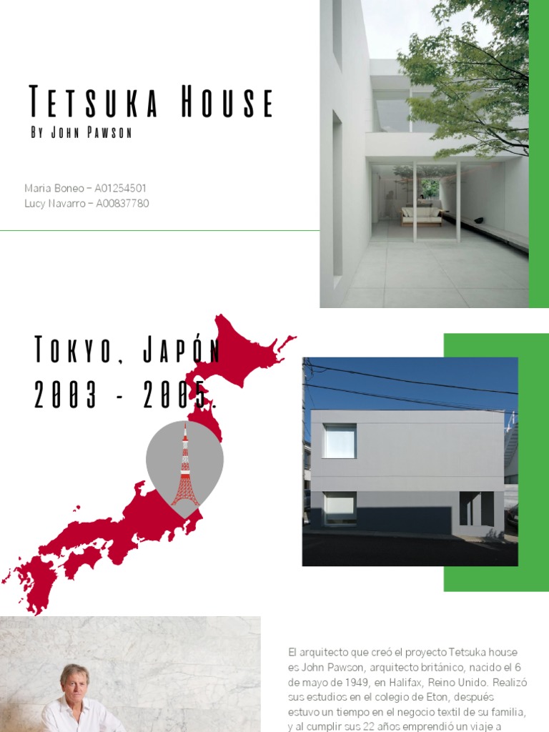Tetsuka House: Diseño de John Pawson | PDF
