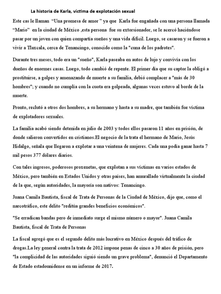 La Historia De Karla Pdf