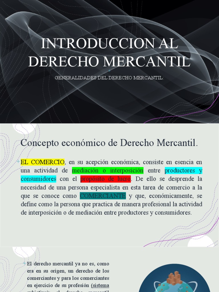 Generalidades Del Derecho Mercantil | PDF