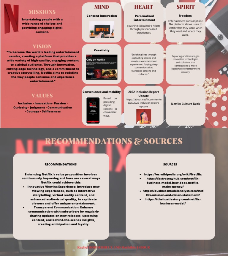 NETFLIX Value Based Matrix | PDF