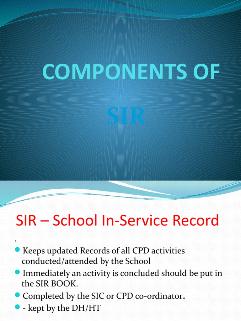 Sir Book | PDF