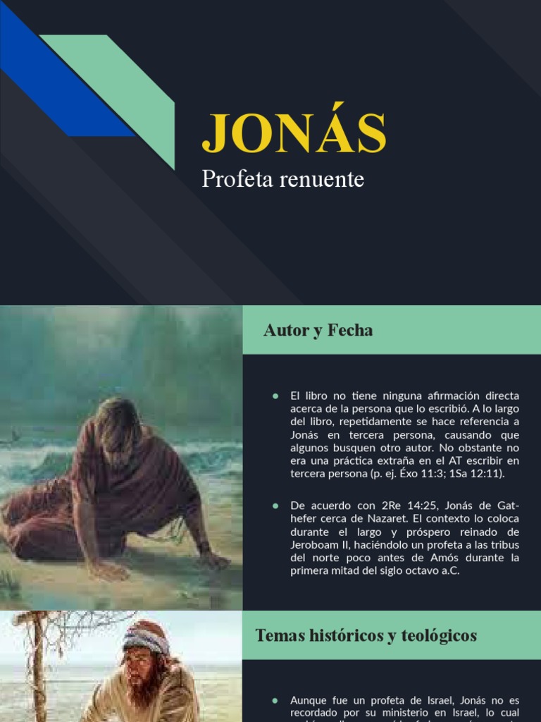 Exposicion Jonas | PDF | Jonás | Teología