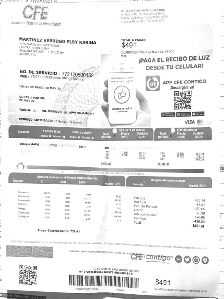 Comprobante Domiciliario Pdf