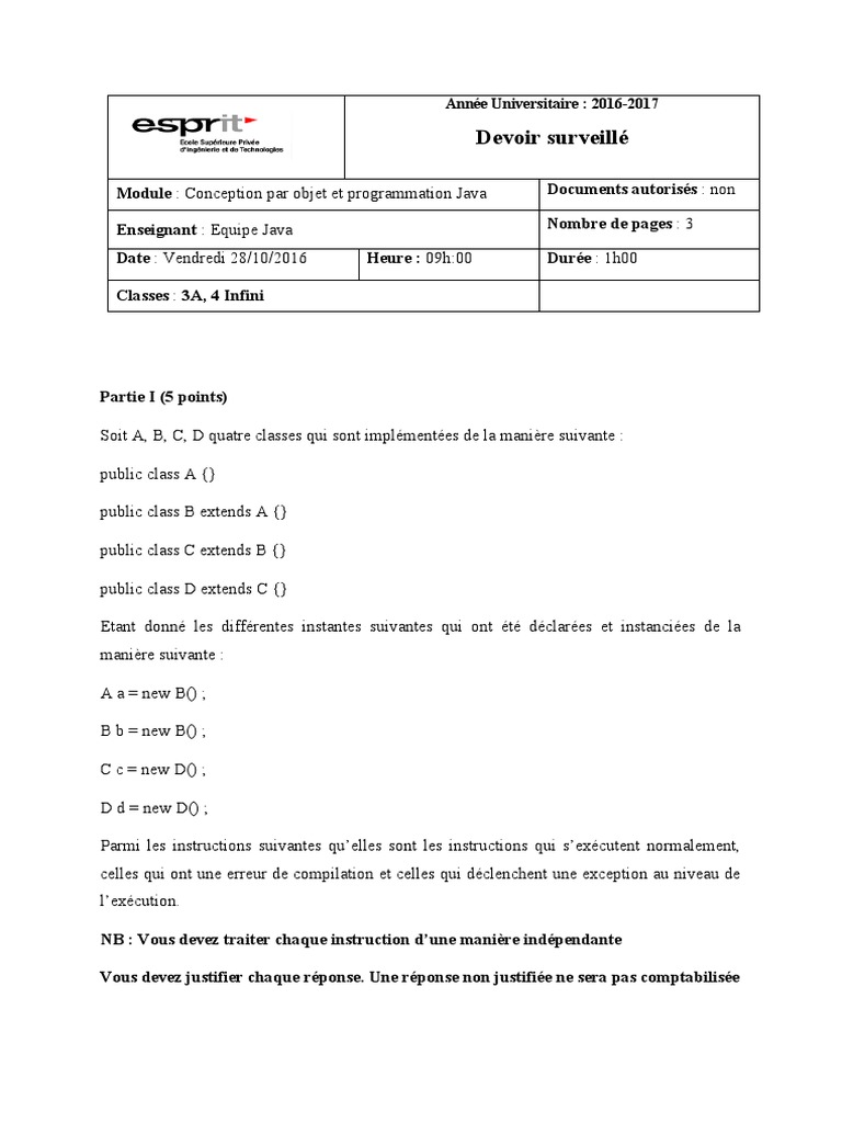 Ds 2016 Correction | PDF