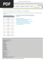 GPA Conversion Chart - Canadian Universities | PDF | Teaching ...