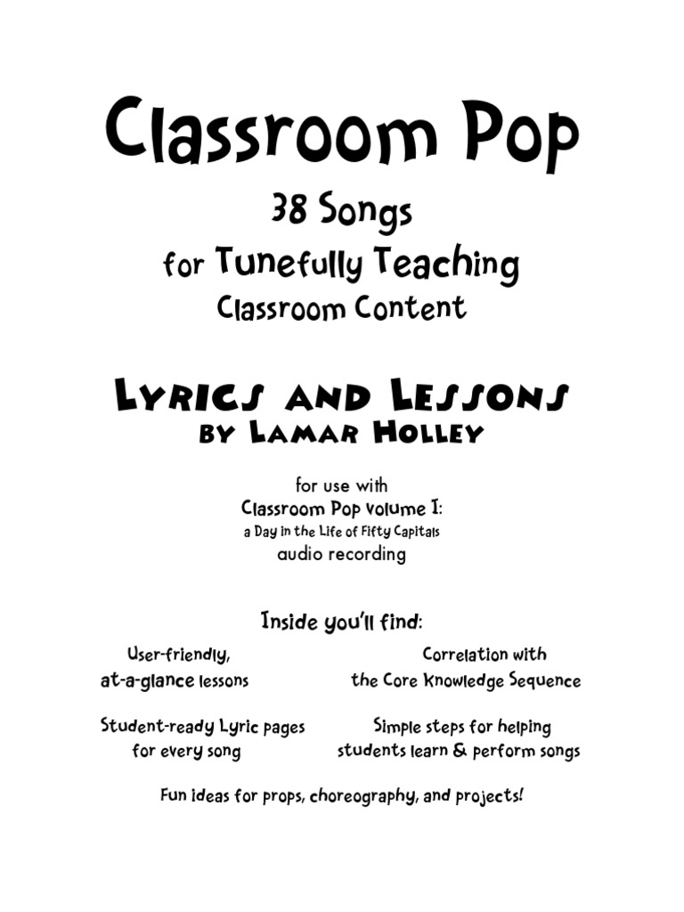 Classroom Pop Lesson Plans | PDF | Art