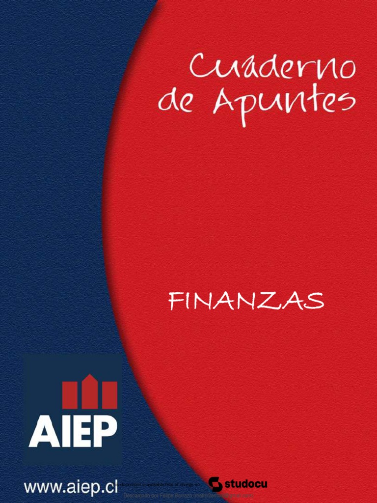 Fin101 Apuntes Finanzas | PDF