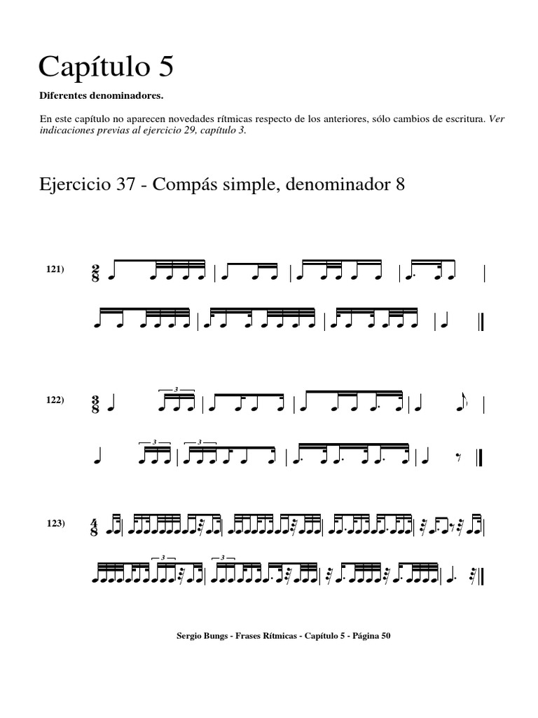 Frases Ritmicas - Cap 05 | PDF