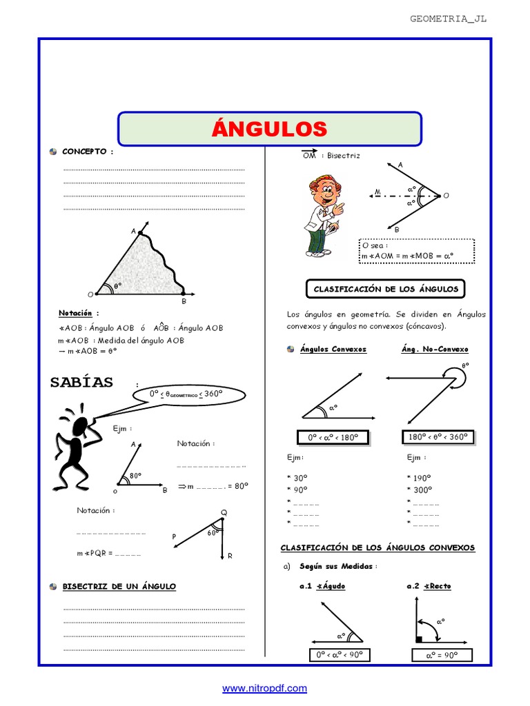 Angulos Triangulos JL | Descargar gratis PDF | Ángulo | Trigonometría