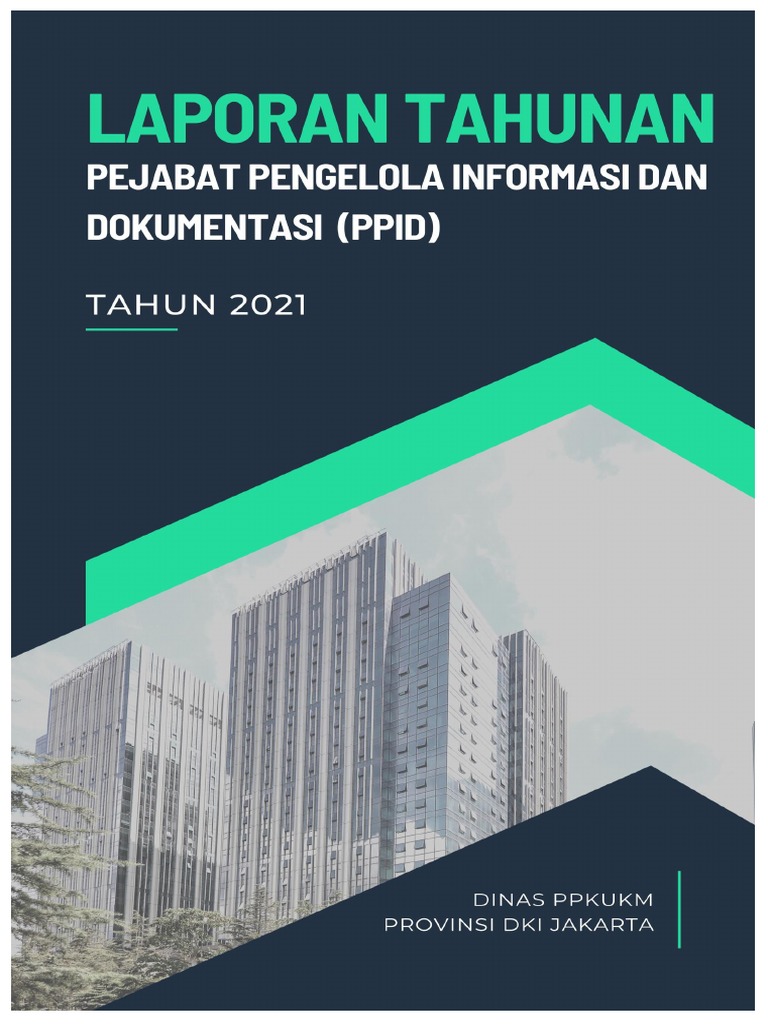 Laporan Tahunan PPID Dinas | PDF