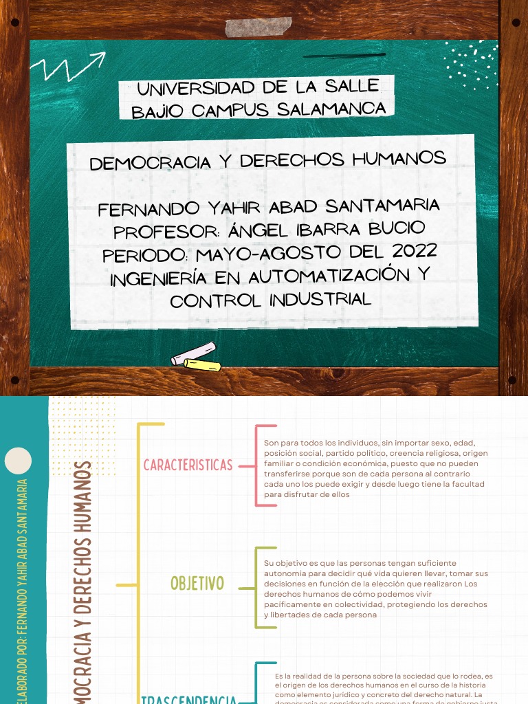 Cuadro Sinoptico Humanismo | PDF | Derechos humanos | Derechos