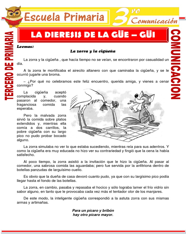 La-Dieresis-de-la-Gue-Gui-para-Tercero-de-Primaria | PDF