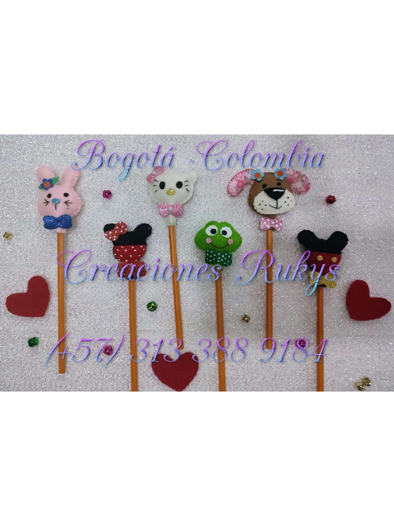 Moldes Decoracion De Lapices Pdf